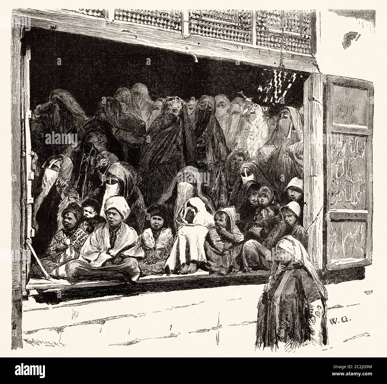 Daily life in 1800s hi-res stock photography and images - Alamy