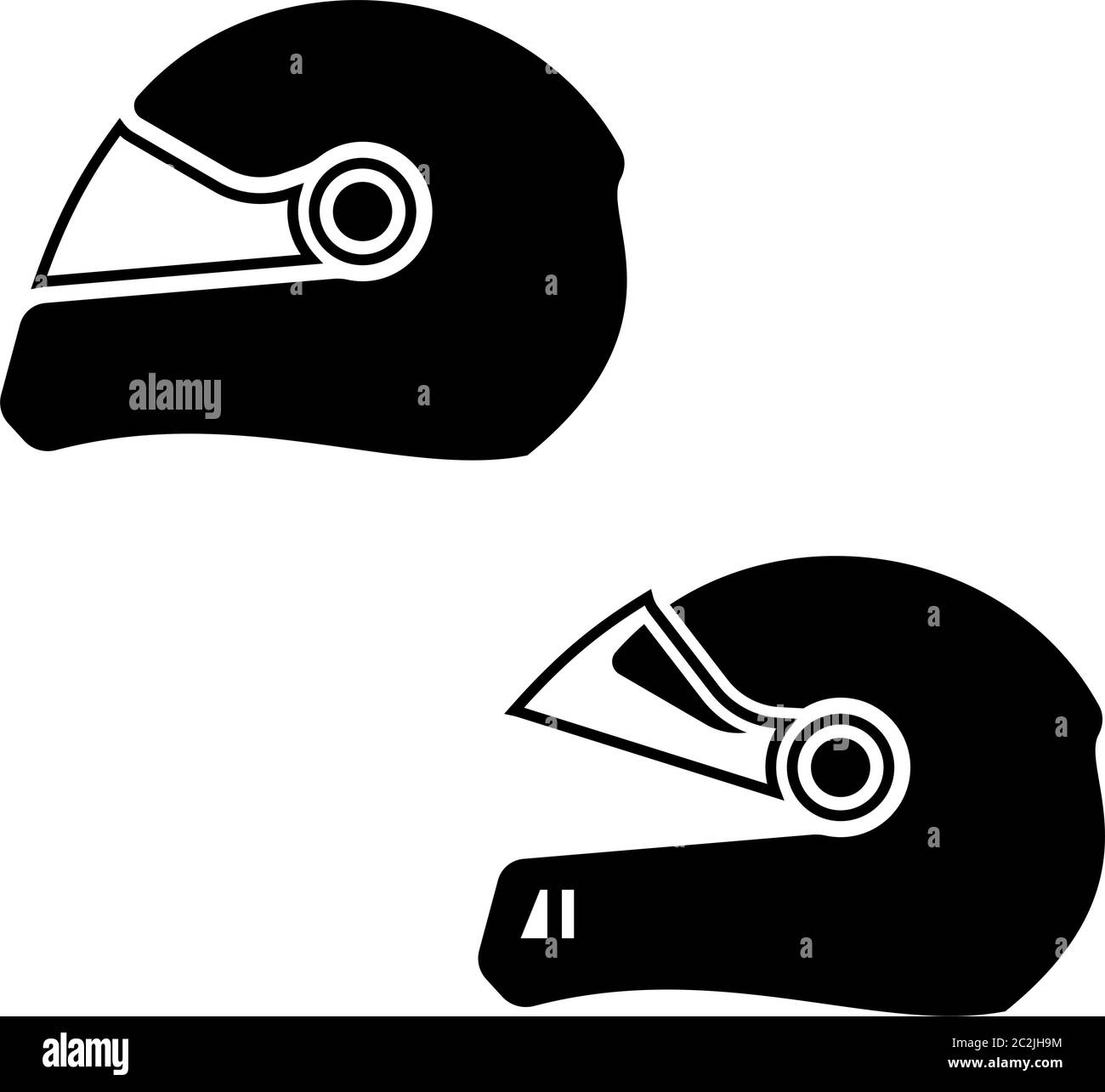 Helmet Icon, Helmet Vector Art Illustration Stock Vector Image & Art ...