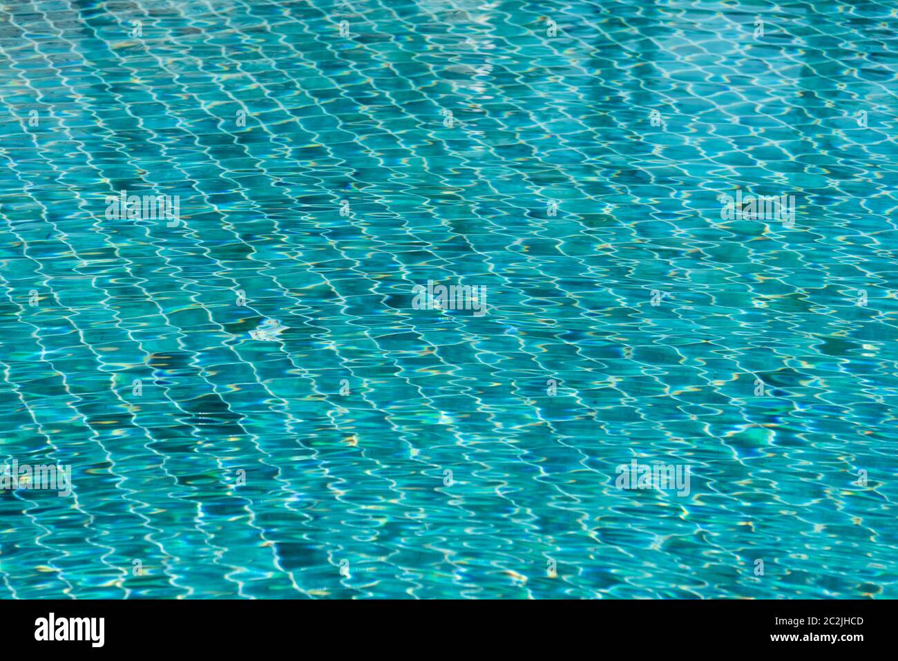Blue swimming pool water texture reflection lighting Stock Photo - Alamy