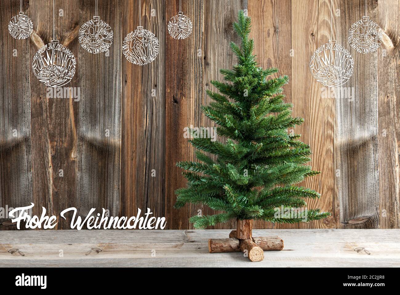 German Calligraphy Frohe Weihnachten Means Merry Christmas Christmas ...