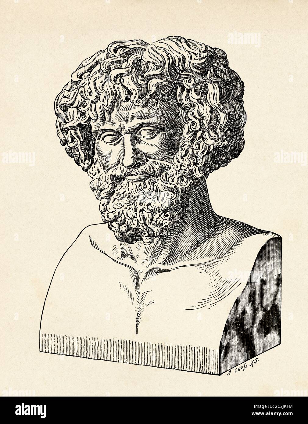 Bust of Hannibal The Great, 247 BC - circa 183 BC Carthaginian military ...