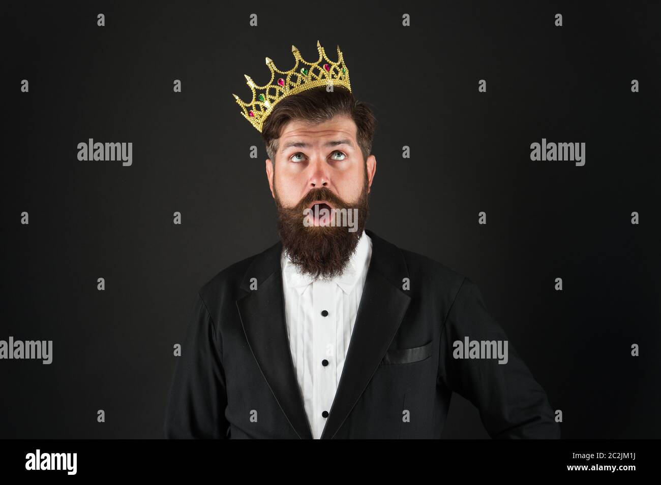 Sense of self importance. Responsibility being king. All what they say ...