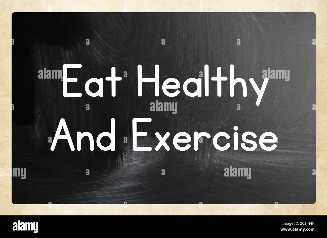 eat healthy and exercise Stock Photo - Alamy