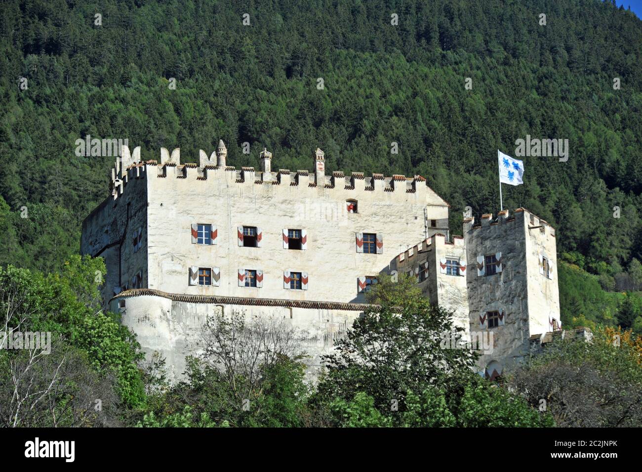 Churburg Castel Coira in Schluderns Stock Photo - Alamy