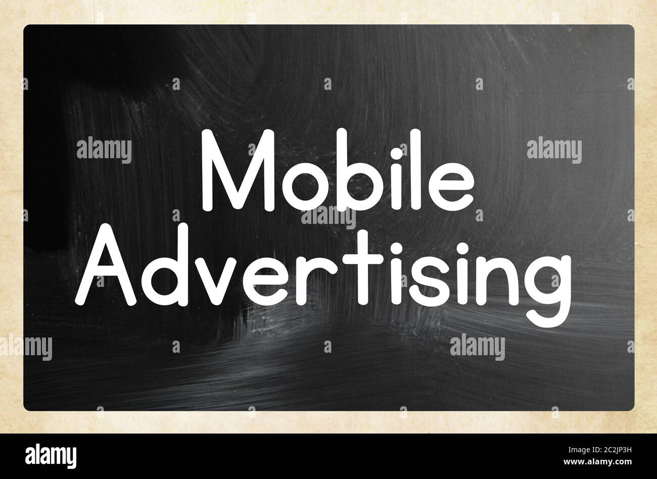 mobile advertising concept Stock Photo - Alamy