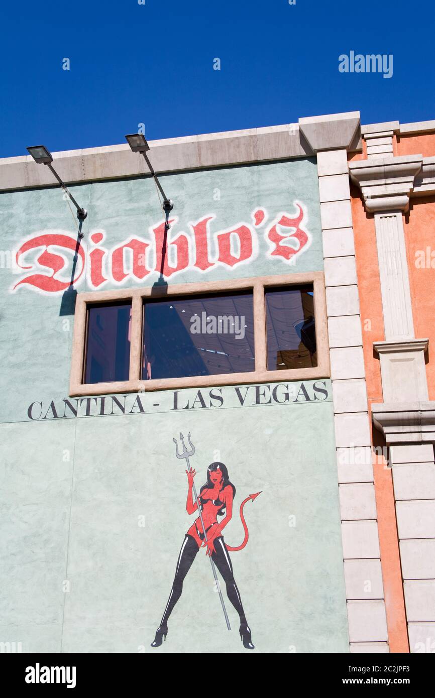 Diablo's Cantina at the Monte Carlo Casino, Las Vegas, Nevada, USA ...