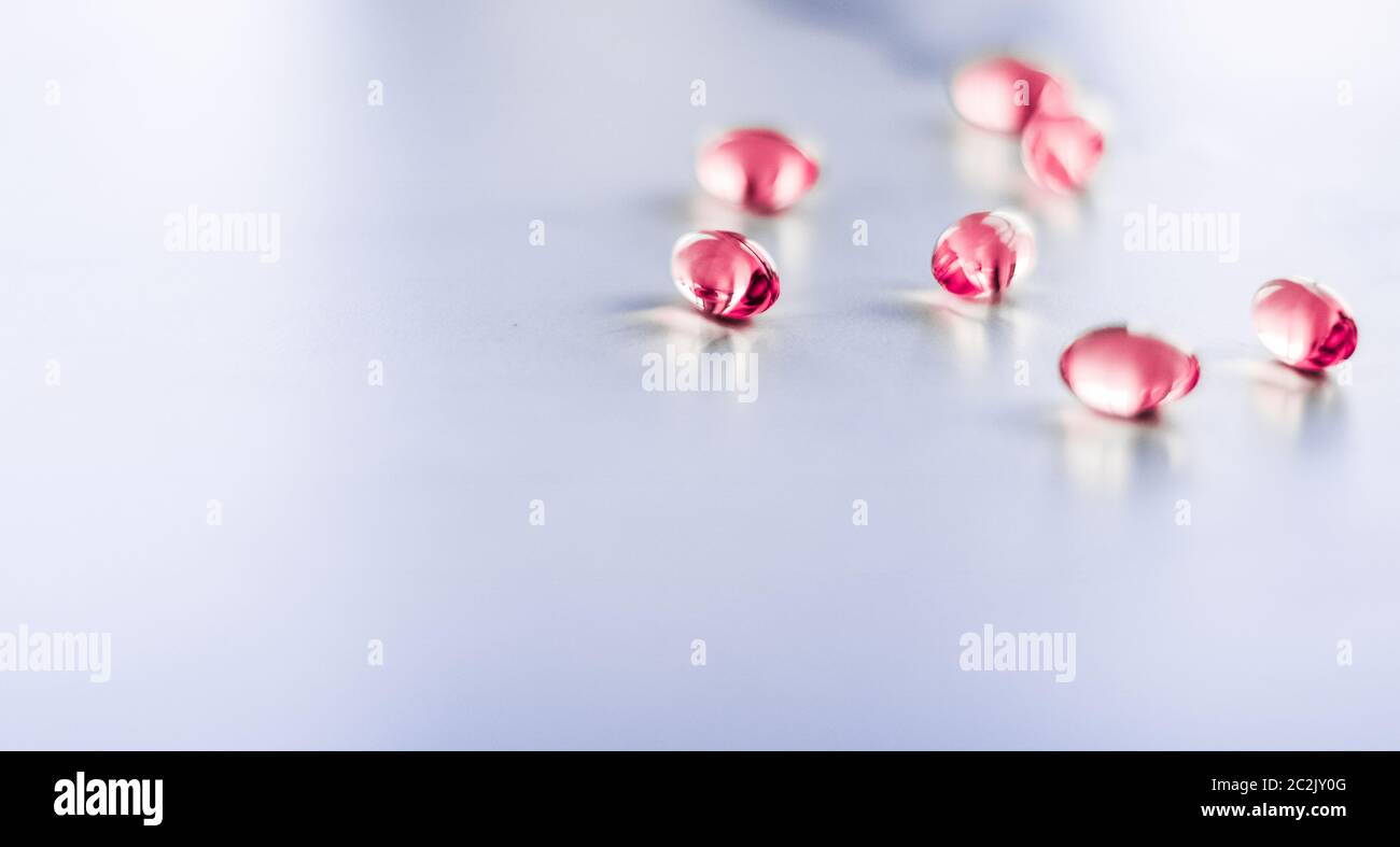 Red pills for healthy diet nutrition, supplements pill and probiotics ...