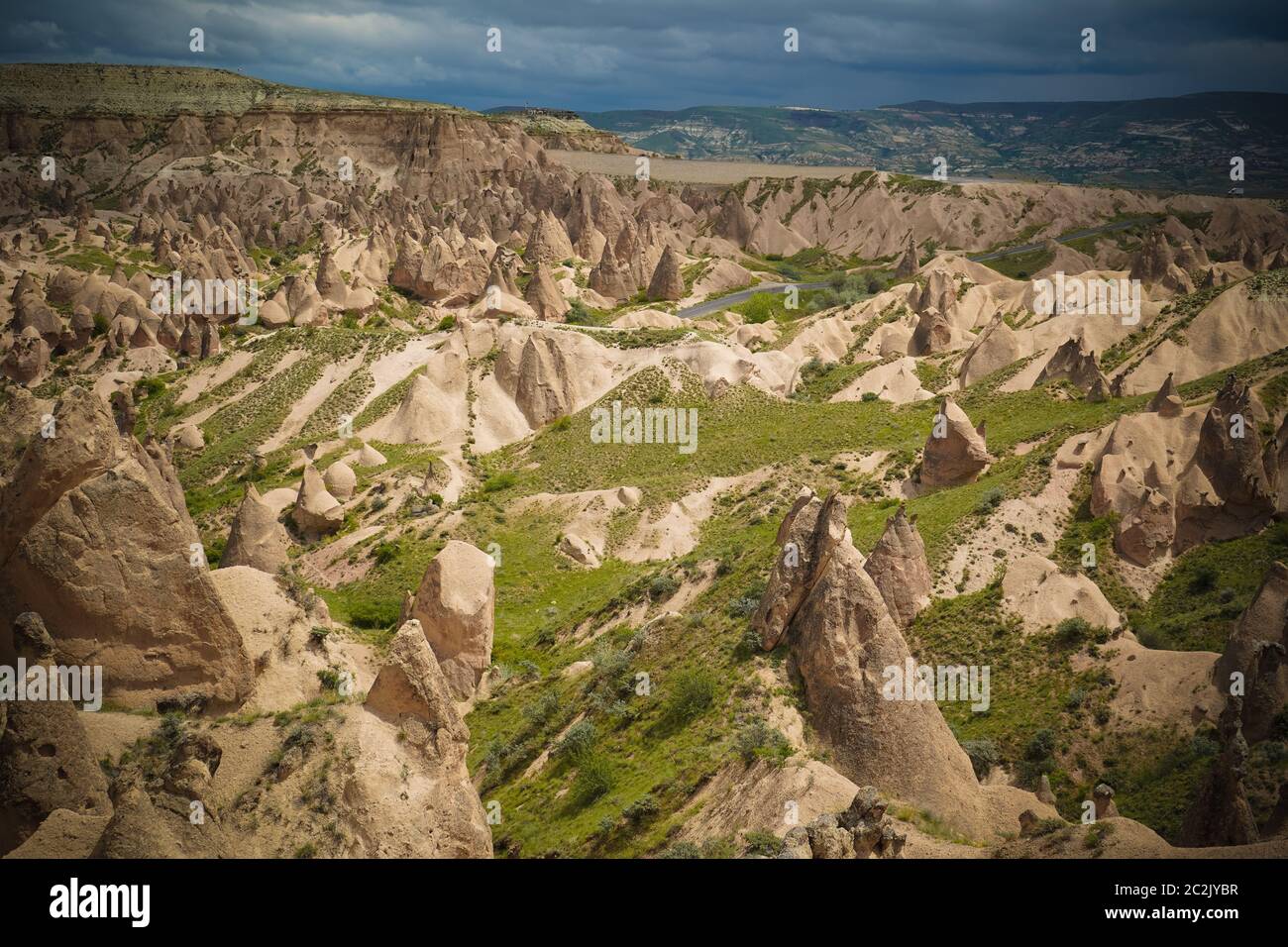 Landscape panoramic view to Devrent valley aka valley of imagination ...