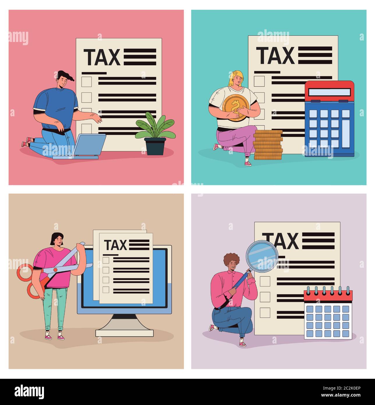 Group income Stock Vector Images - Alamy