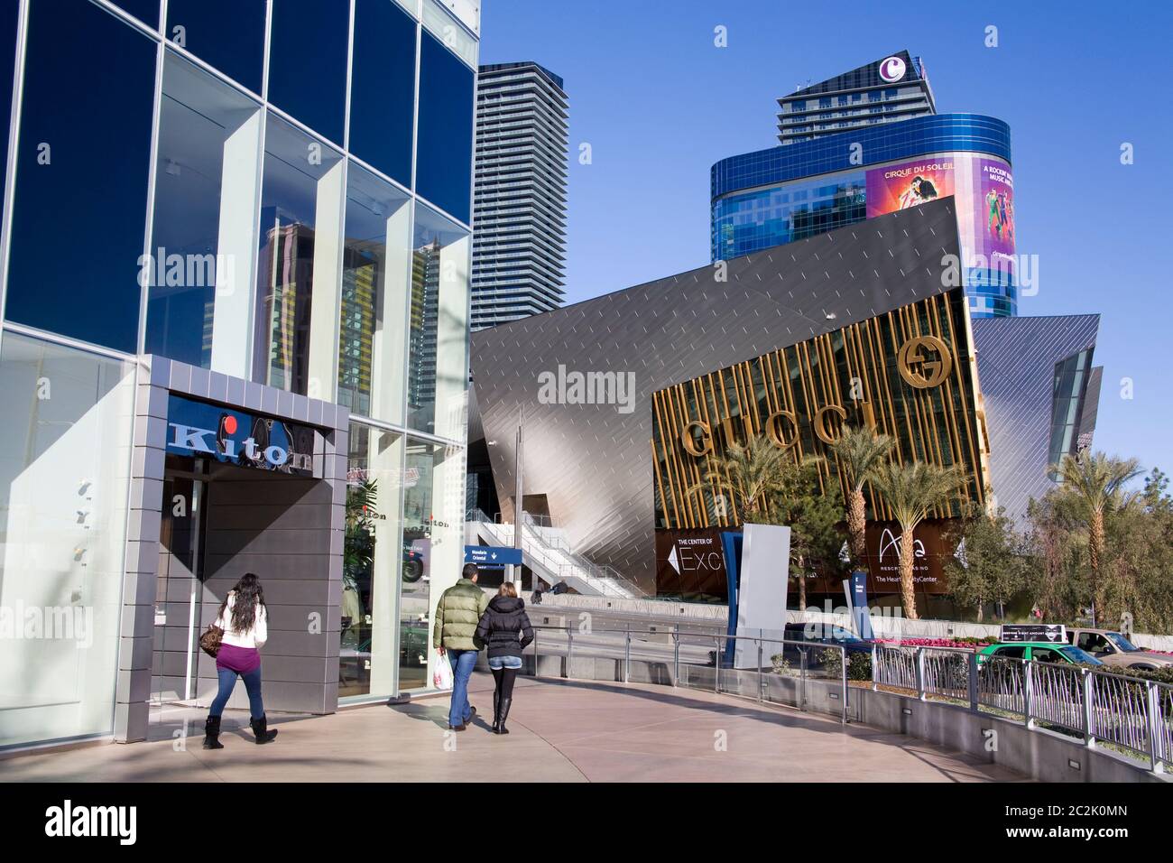 Crystals Shopping Mall at CityCenter, Las Vegas, Nevada, USA, North ...