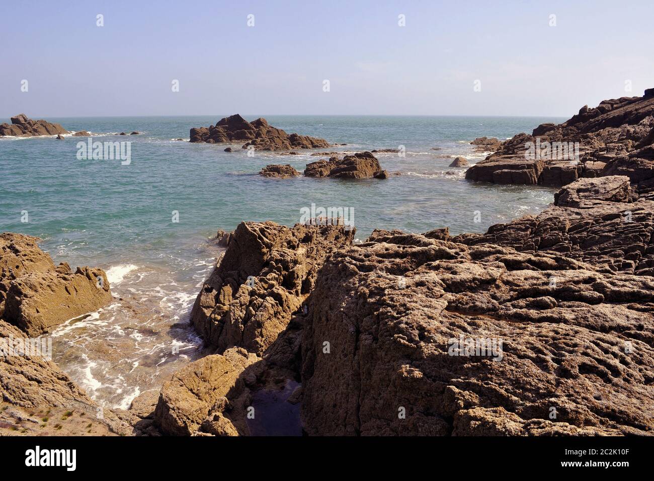 Rock groin hi-res stock photography and images - Alamy