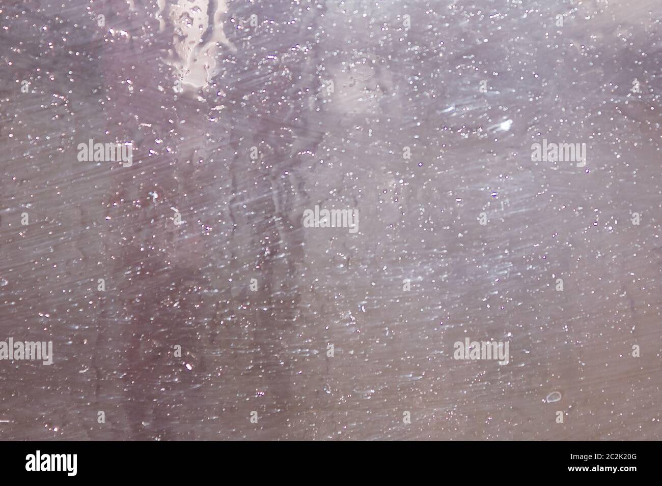 Rain Drops On Surface of wet Window Glass pane In Rainy Season ...
