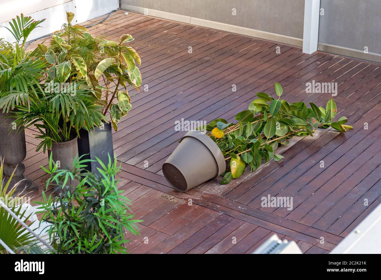 Damage tipped over hi-res stock photography and images - Alamy