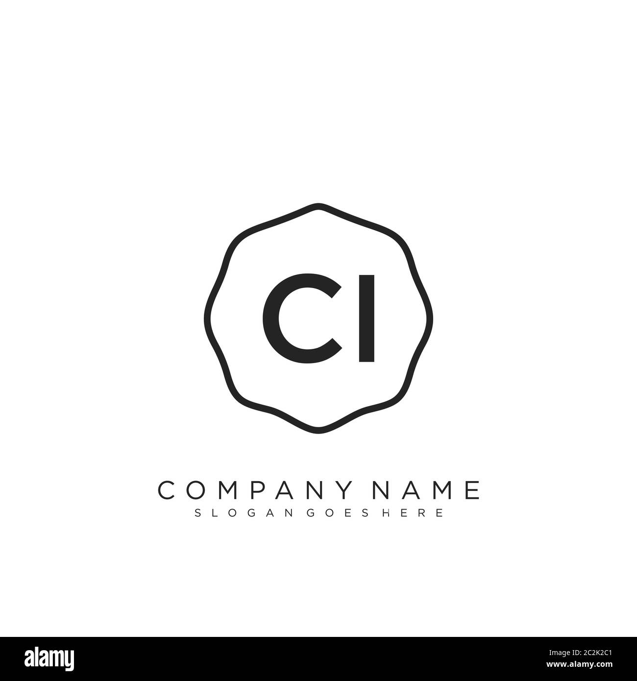 Ci logo vector vectors hi-res stock photography and images - Alamy