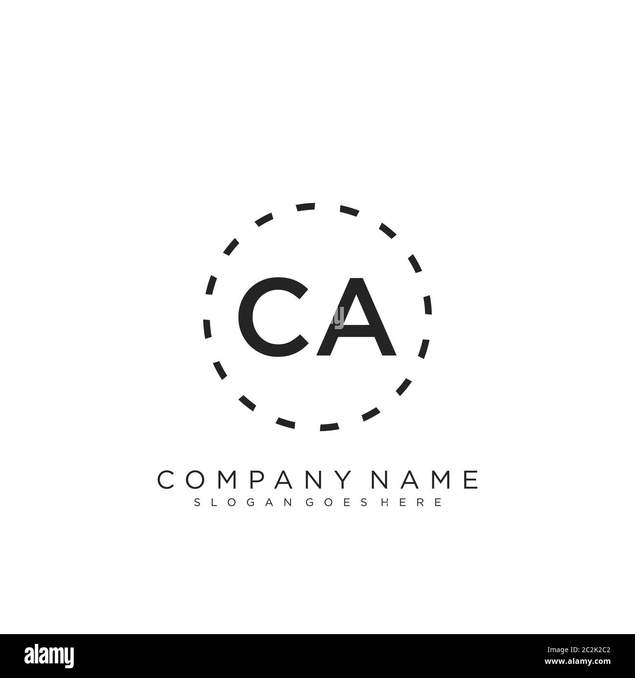 Letter ca logo hi-res stock photography and images - Alamy