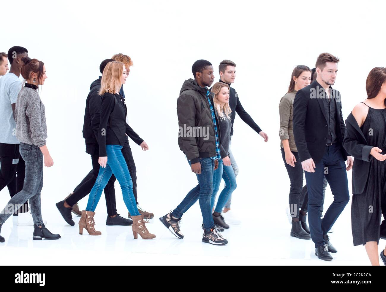 Diverse group hike hi-res stock photography and images - Alamy