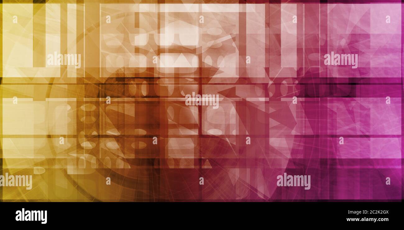 Digital Management Rights and Automation as Art Stock Photo - Alamy