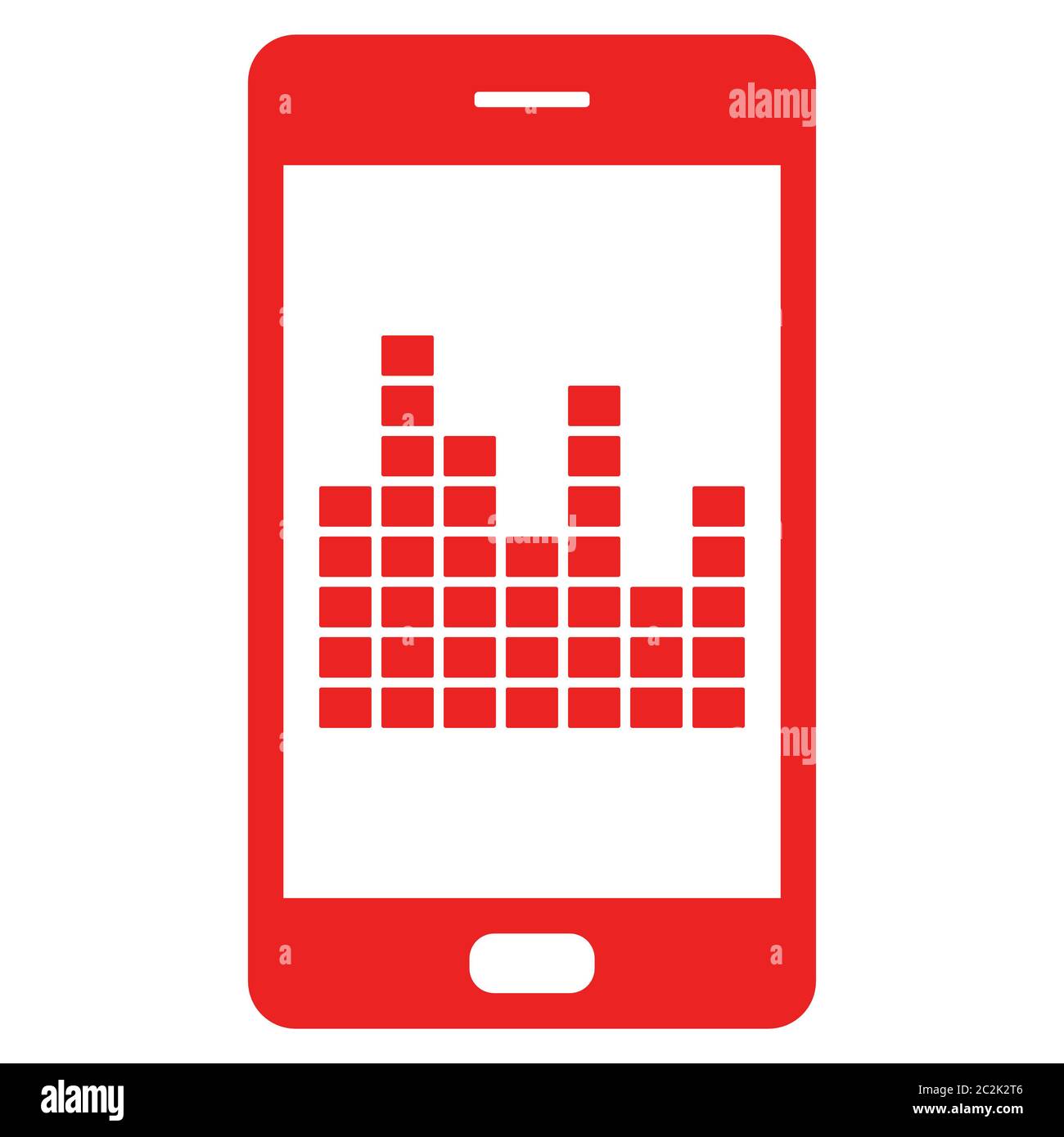 Equalizer and smartphone Stock Photo - Alamy