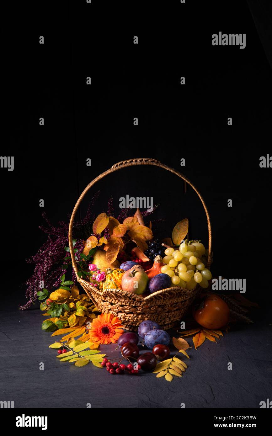 Cornucopia empty hi-res stock photography and images - Alamy