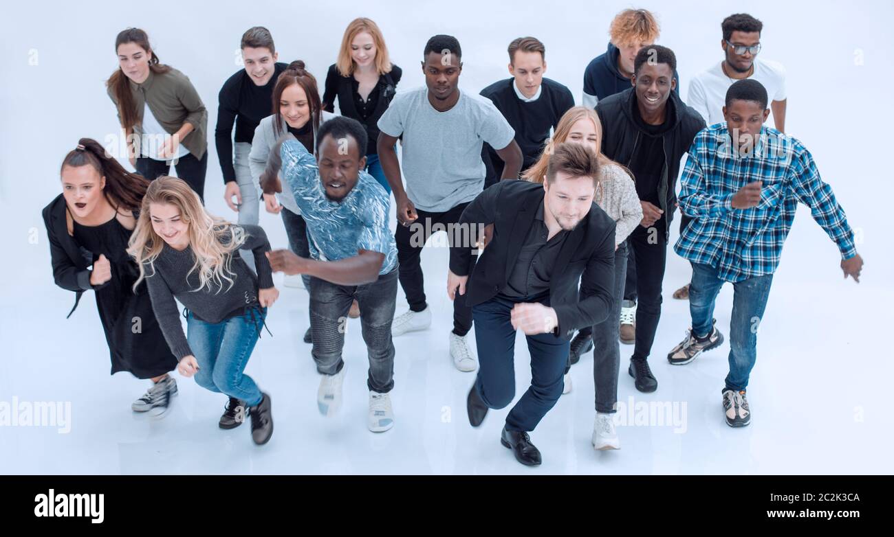 Fashion forward crowd hi-res stock photography and images - Alamy