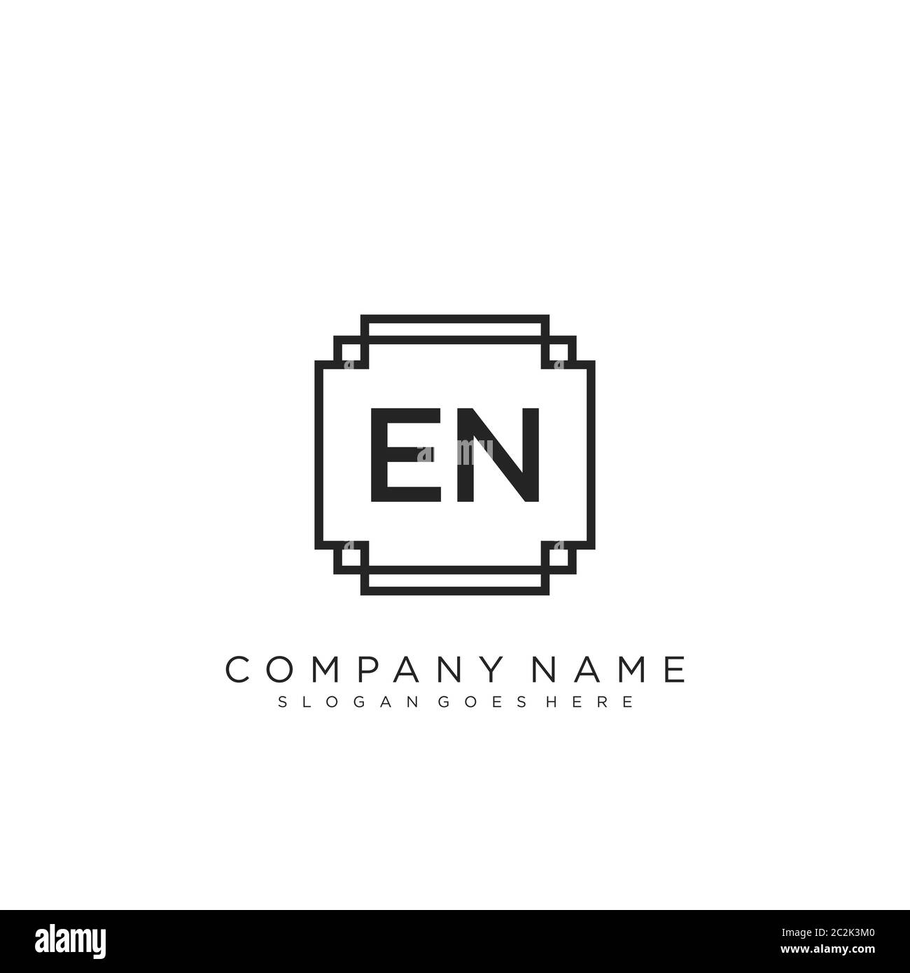 Letter en vector vectors Stock Vector Images - Alamy