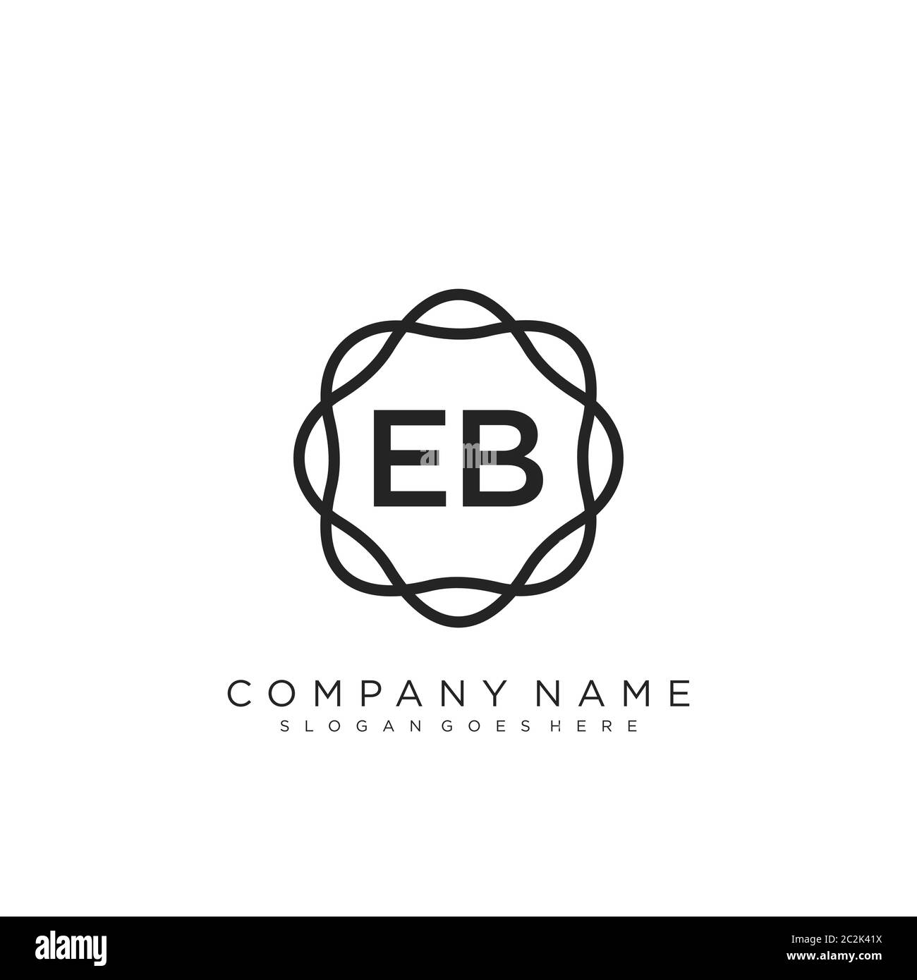 Letter eb logo Stock Vector Images - Alamy