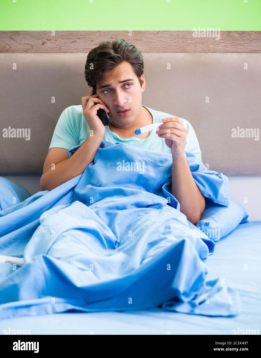 The man suffering from sleeping disorder and insomnia Stock Photo - Alamy