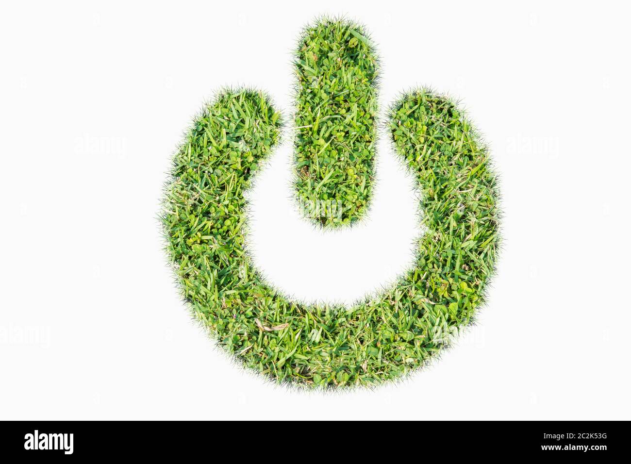Eco green icon button Cut Out Stock Images & Pictures - Alamy