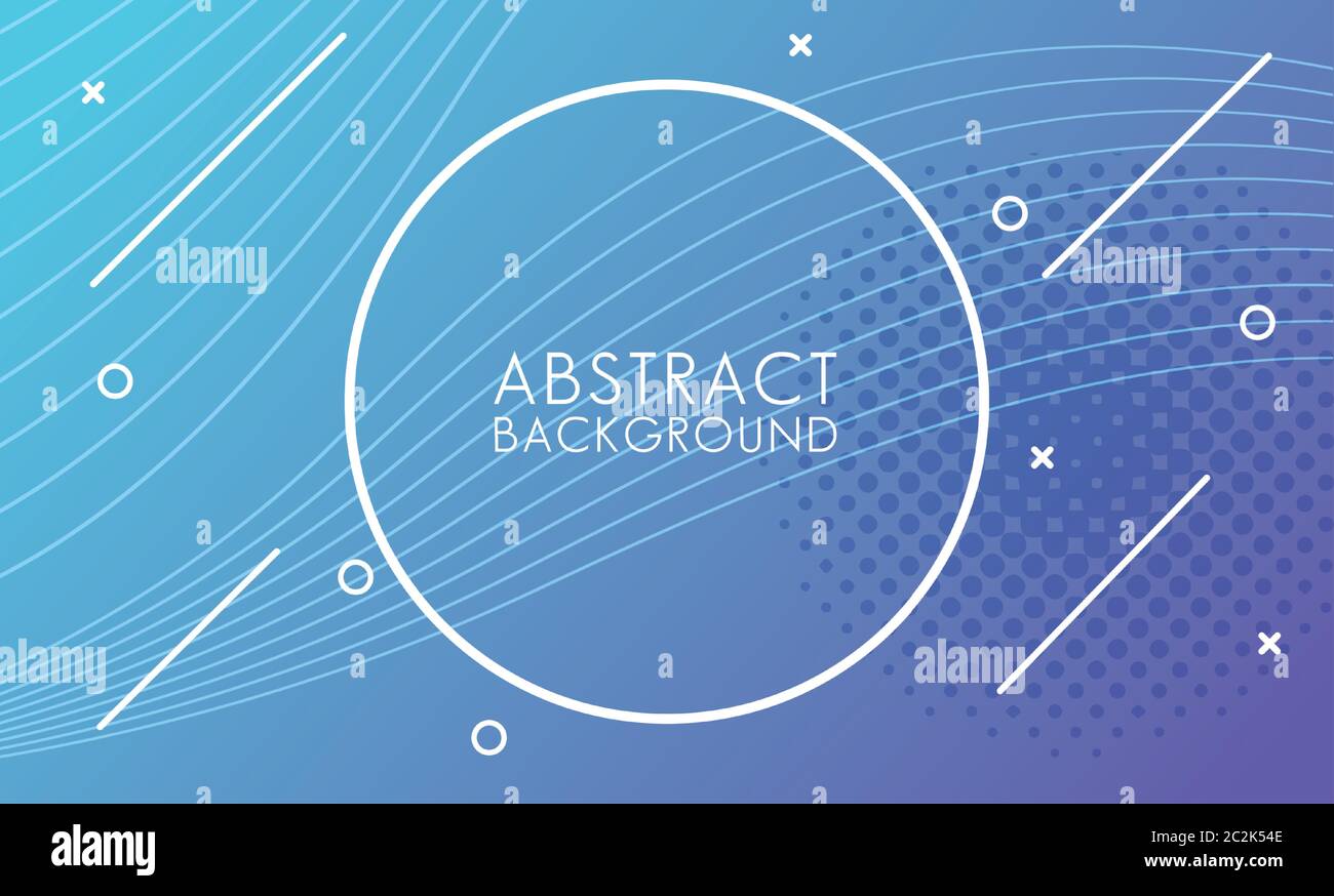 vivid colors and fluids with circular frame abstract background vector ...