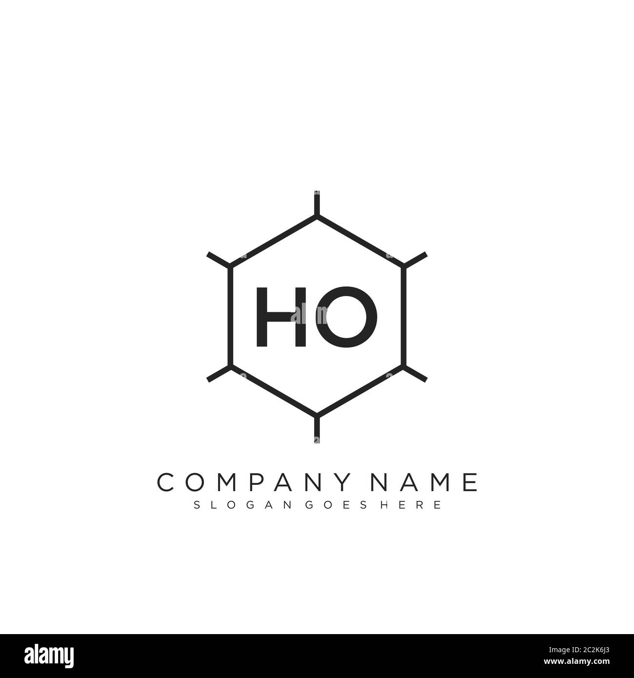 Letter ho logo Cut Out Stock Images & Pictures - Alamy