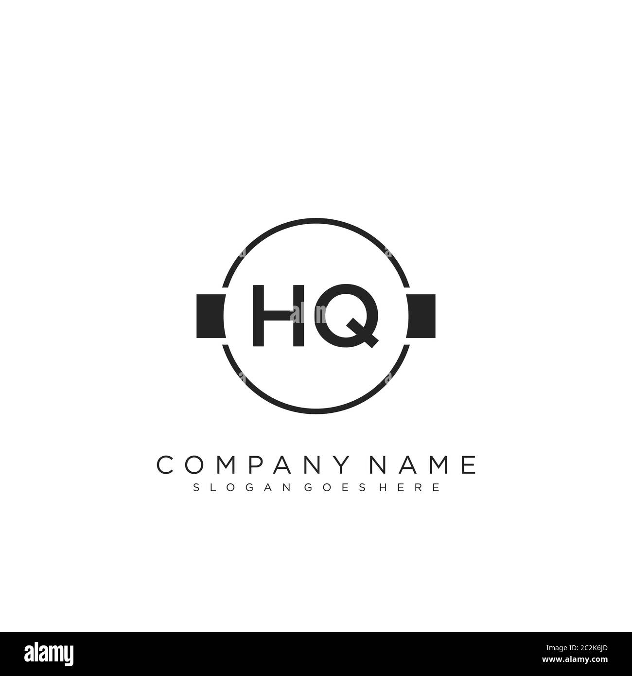 Letter hq logo hi-res stock photography and images - Alamy