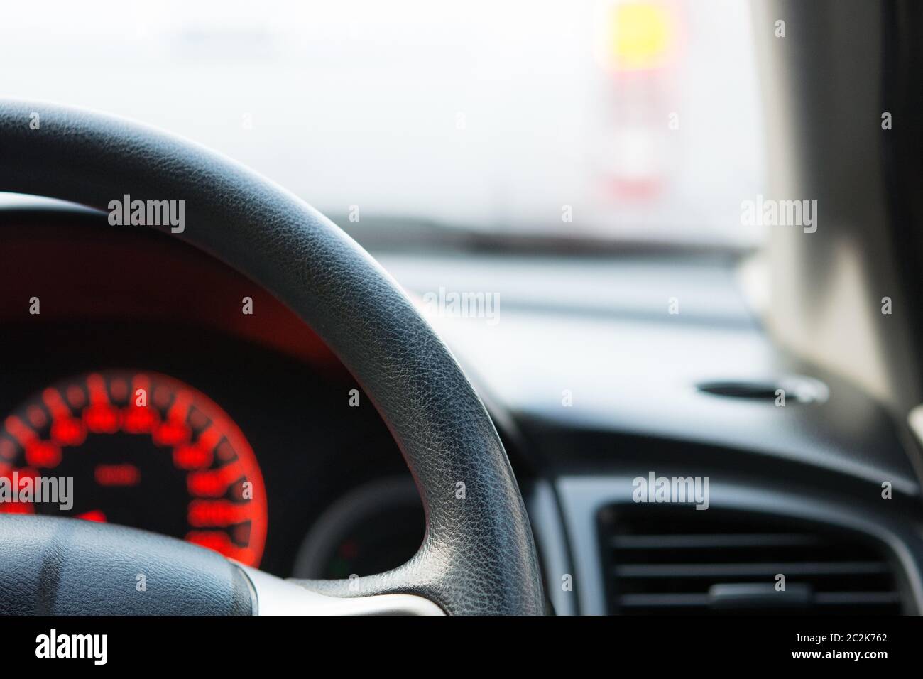 Generic photo of man driving in the car Stock Photo - Alamy