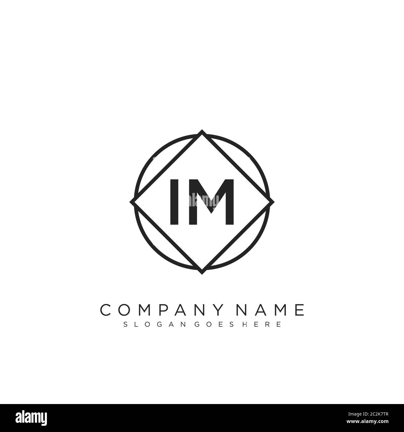 Letter im logo hi-res stock photography and images - Alamy