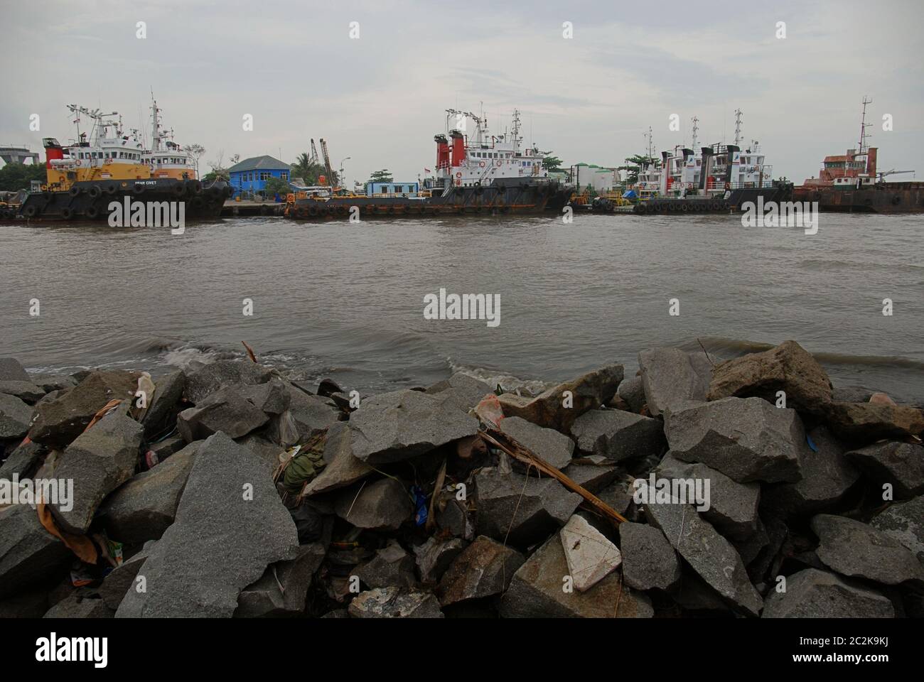 Shipyard seen from coastal hi-res stock photography and images - Alamy