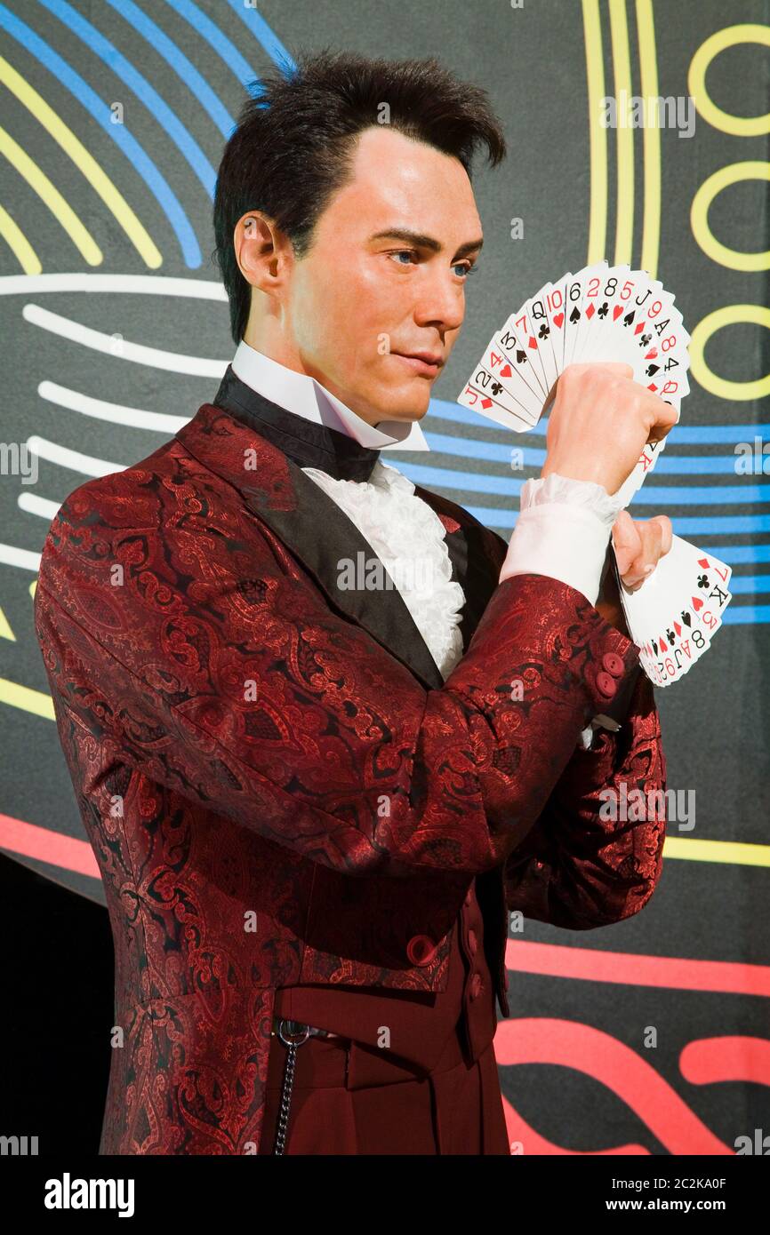 Lance Burton, Madame Tussauds Wax Museum at the Venetian Casino, Las ...
