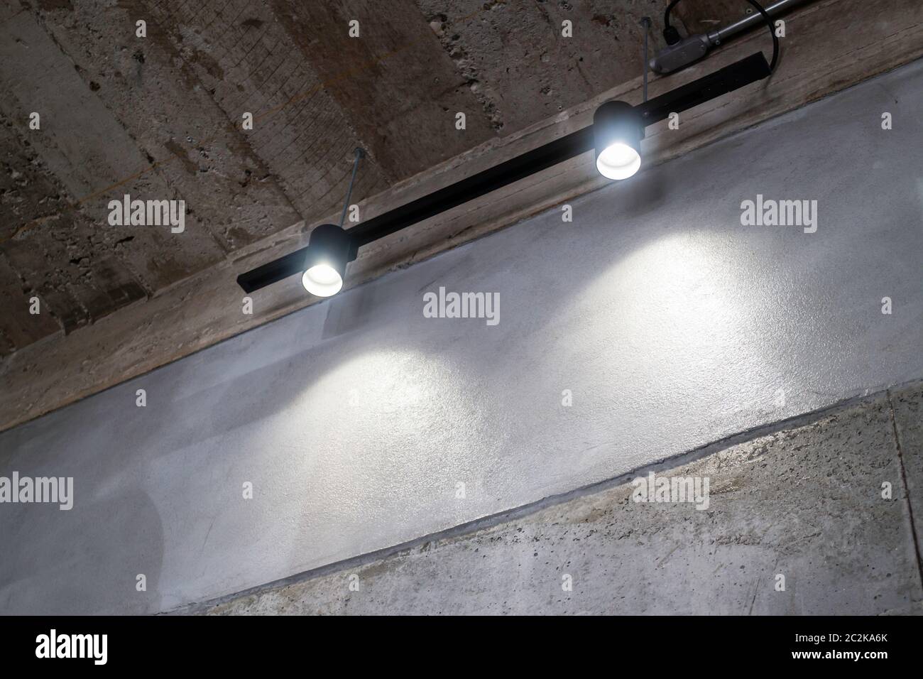 Modern ceiling light decorated in coffee shop, stock photo Stock Photo ...