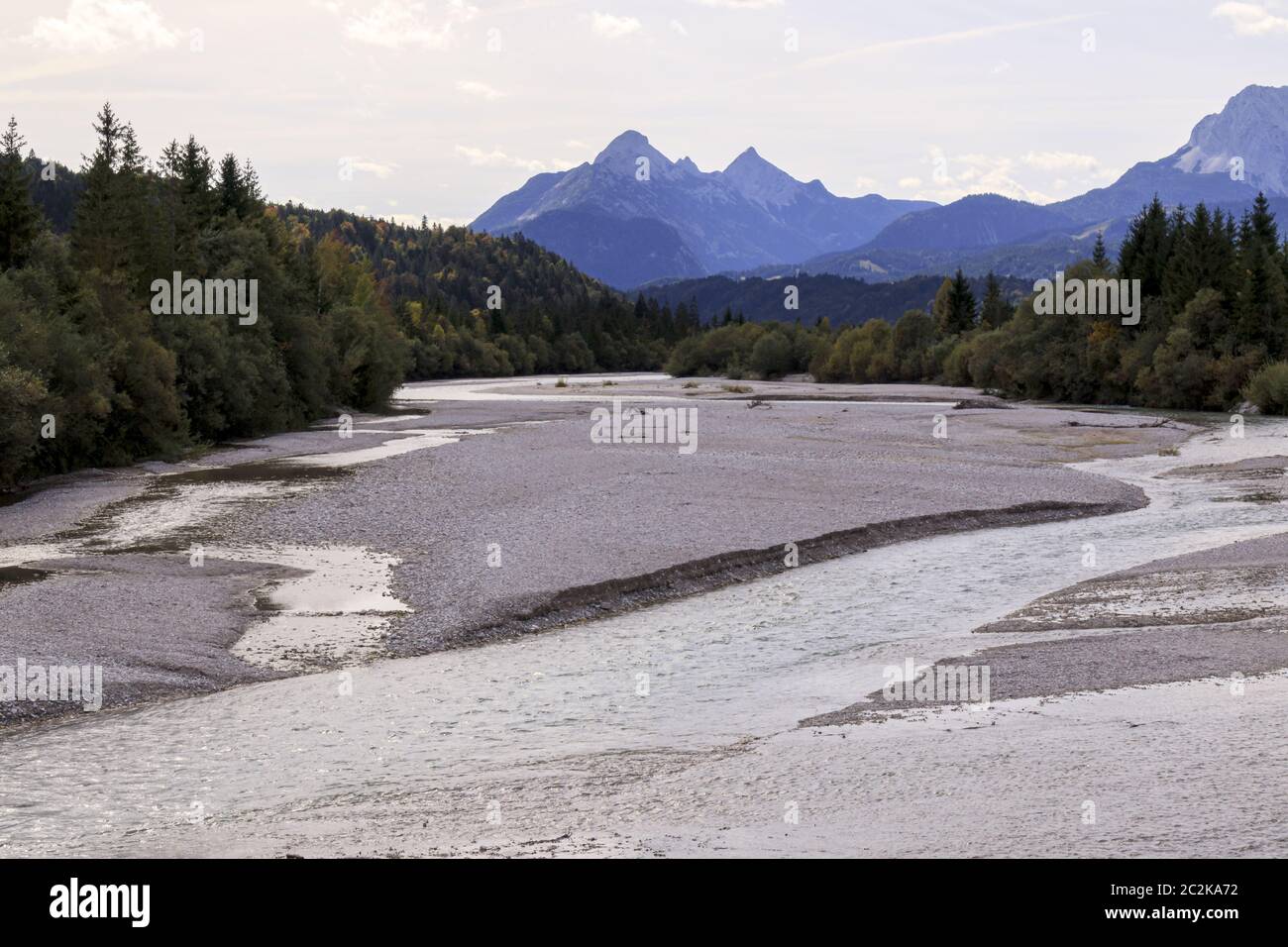 Isar, Germany's last wild river Stock Photo - Alamy
