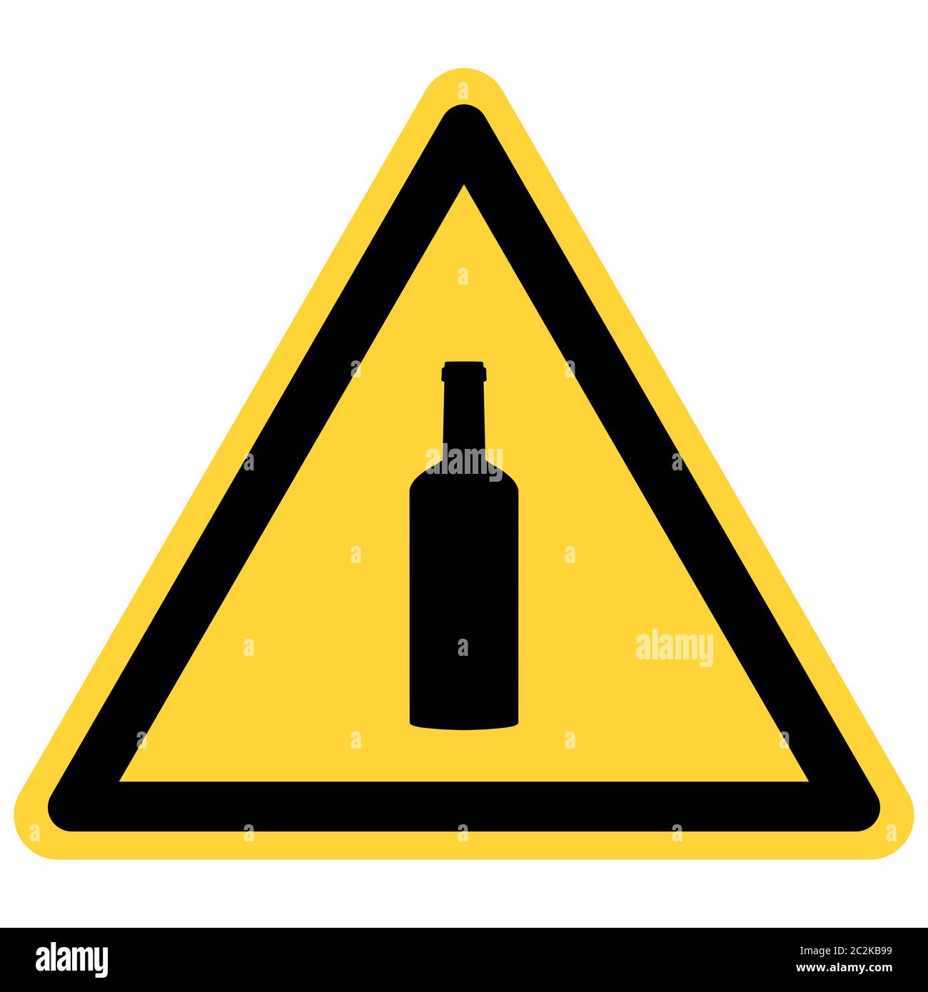 Hazard symbol bottle Cut Out Stock Images & Pictures - Alamy