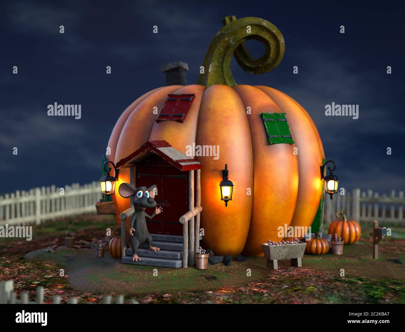 Cartoon waving mouse hi-res stock photography and images - Alamy