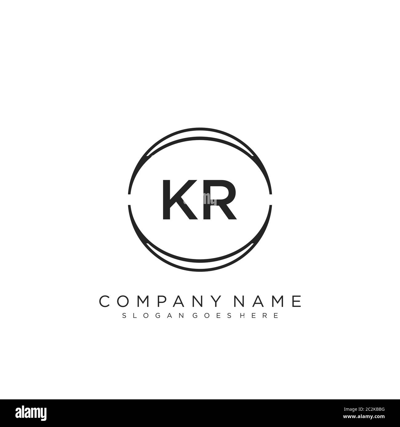 Letter Kr Logo High Resolution Stock Photography and Images - Alamy