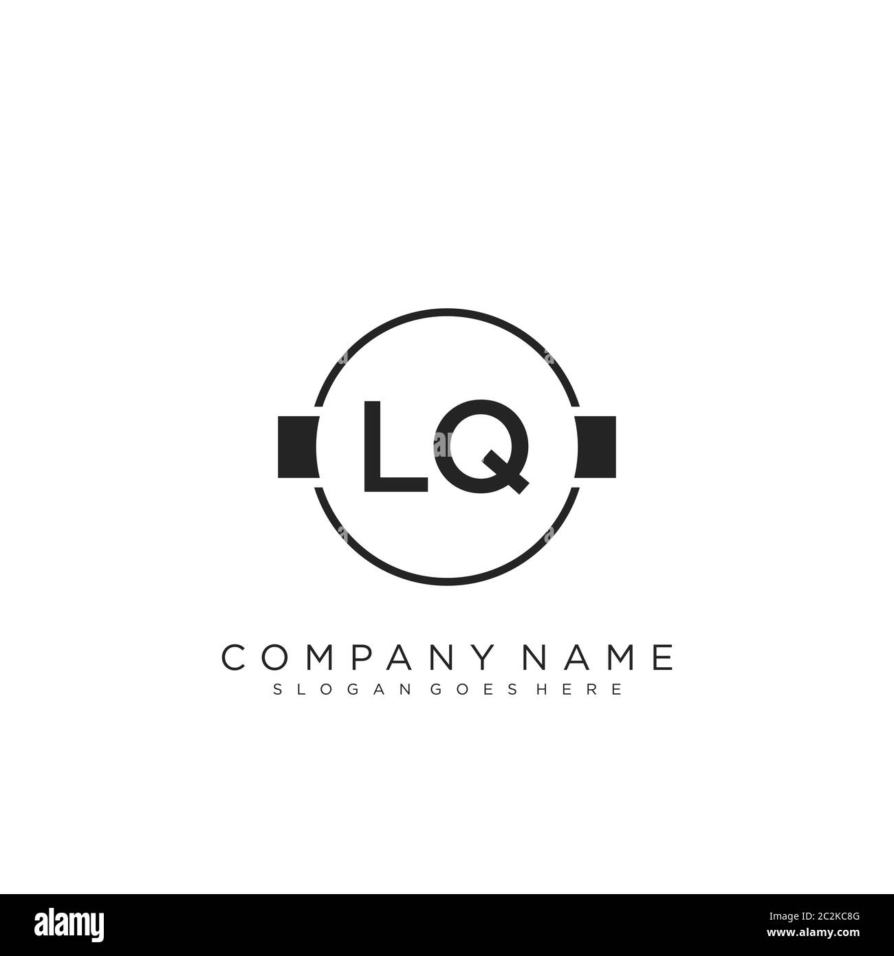 Letter lq logo Stock Vector Images - Alamy