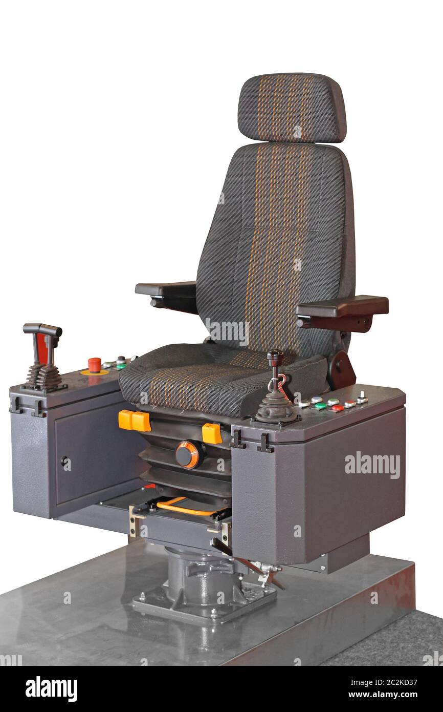 Crane driver seat hi-res stock photography and images - Alamy