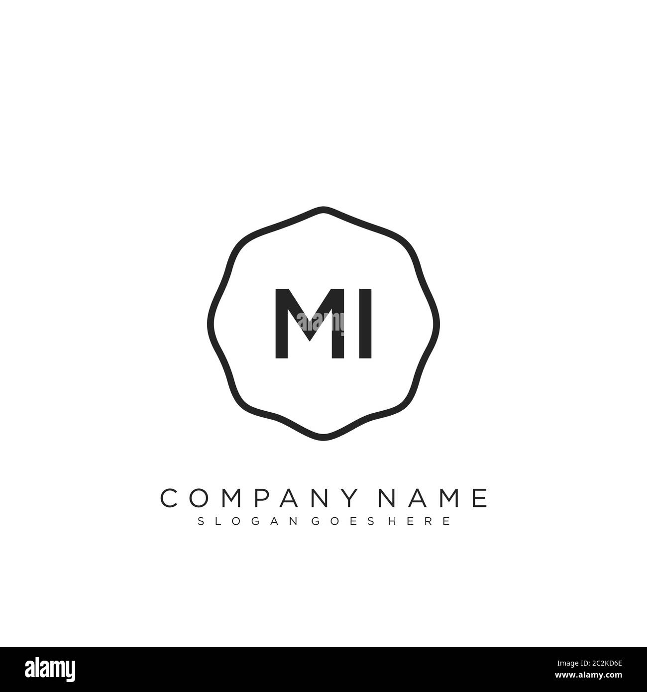 Mi logo vector vectors hi-res stock photography and images - Alamy