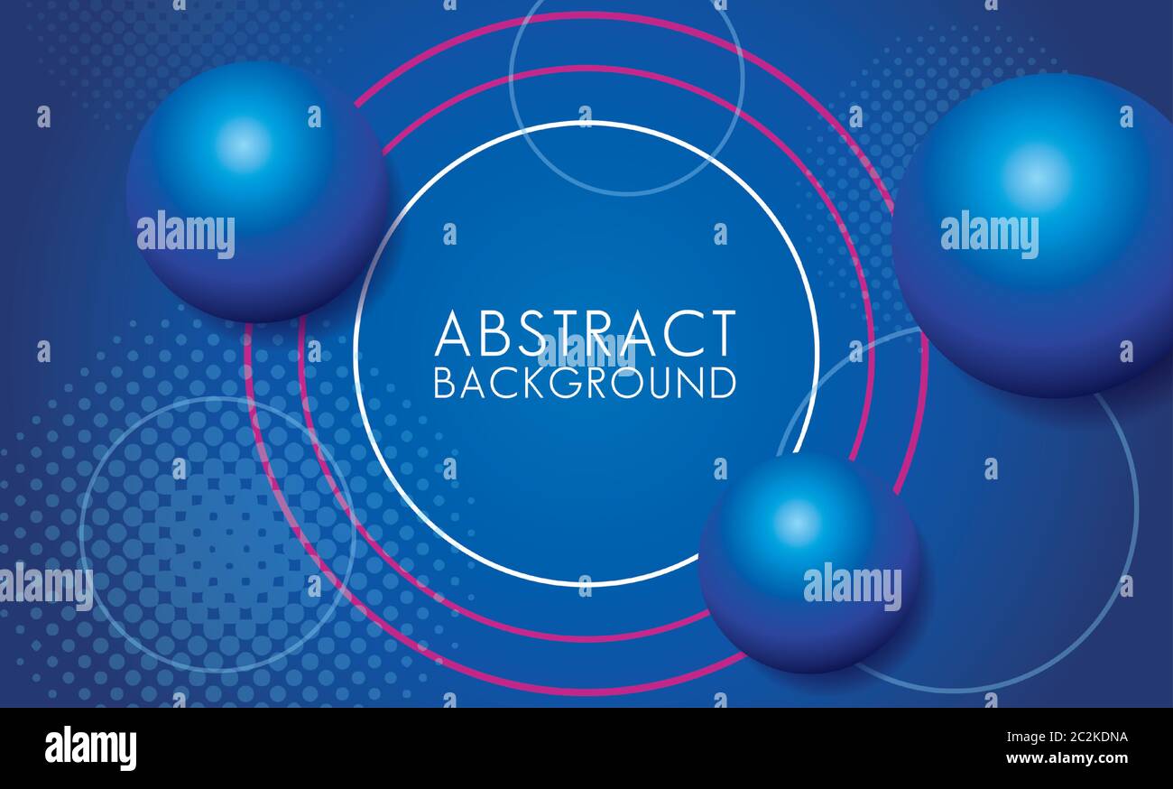 vivid colors and fluids with circular frame abstract background vector ...