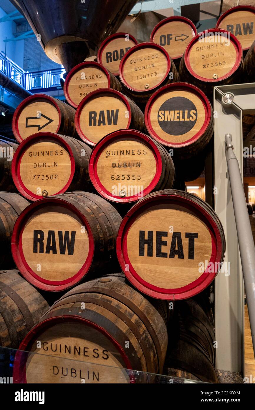 Guinness Storehouse at St James's Gate, Belfast, Northern Ireland, UK ...