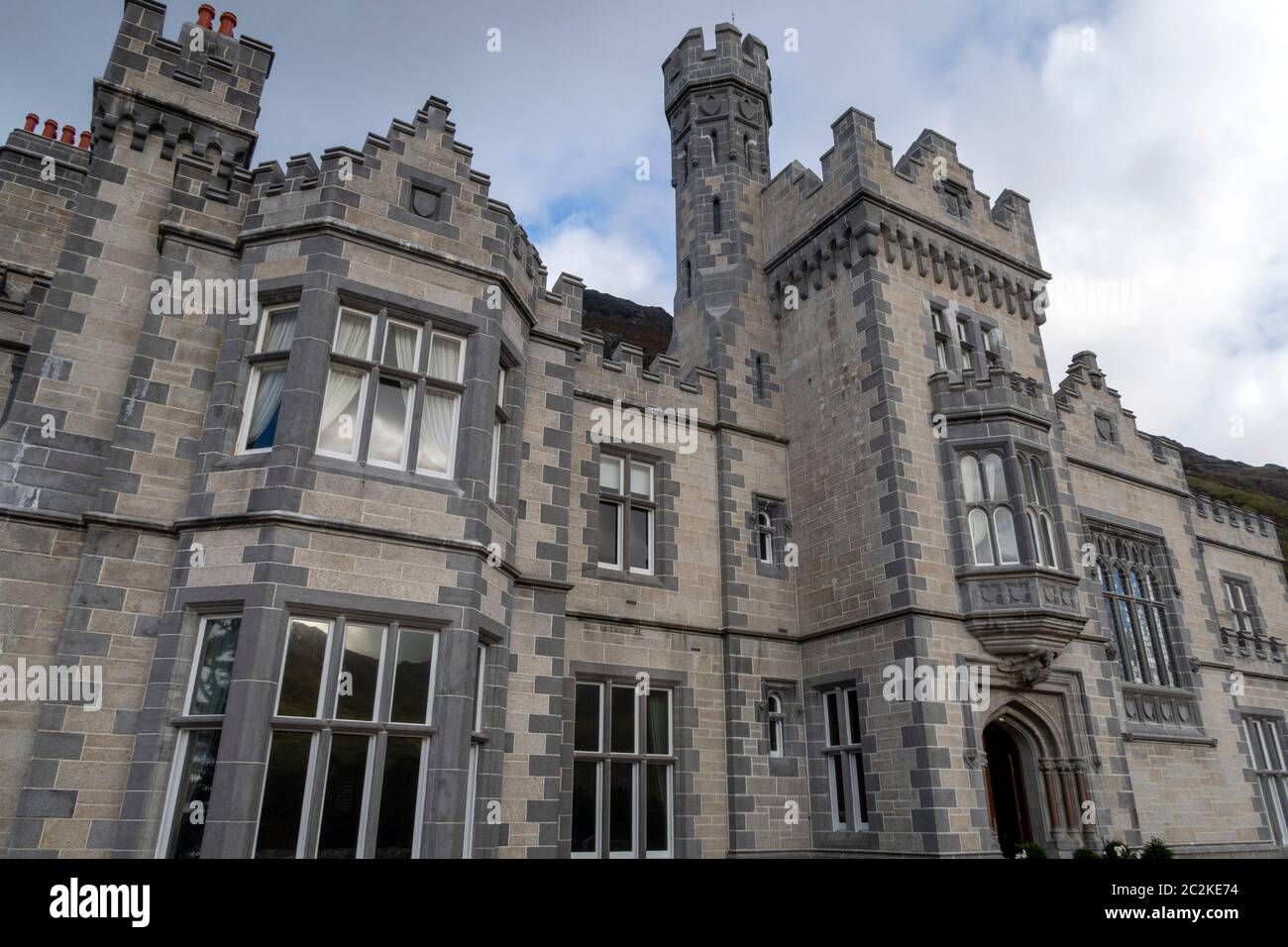 Kylemore Abbey Benedictine monastery in Connemara, County Galway ...