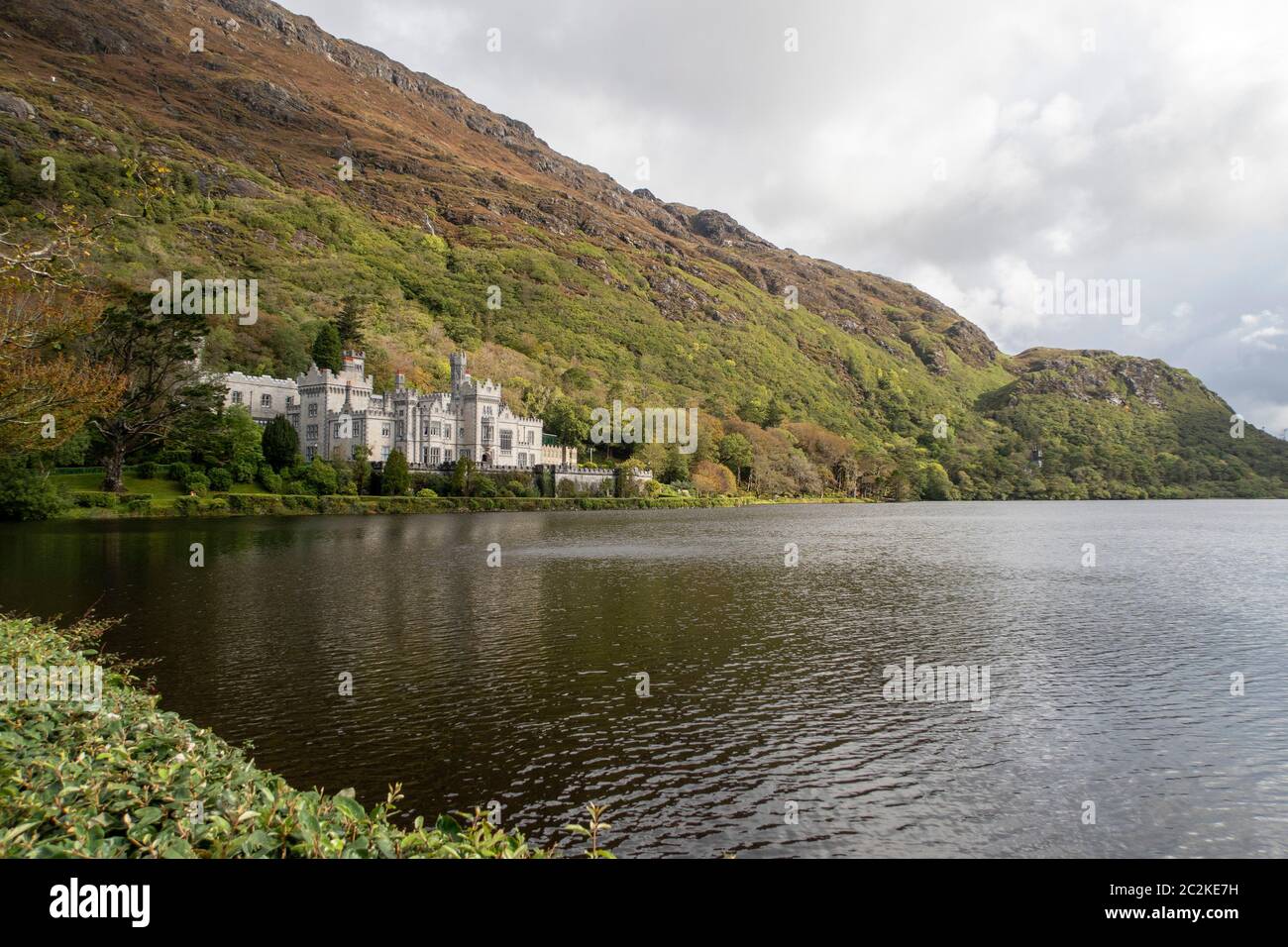Kylemore Abbey Benedictine monastery in Connemara, County Galway ...
