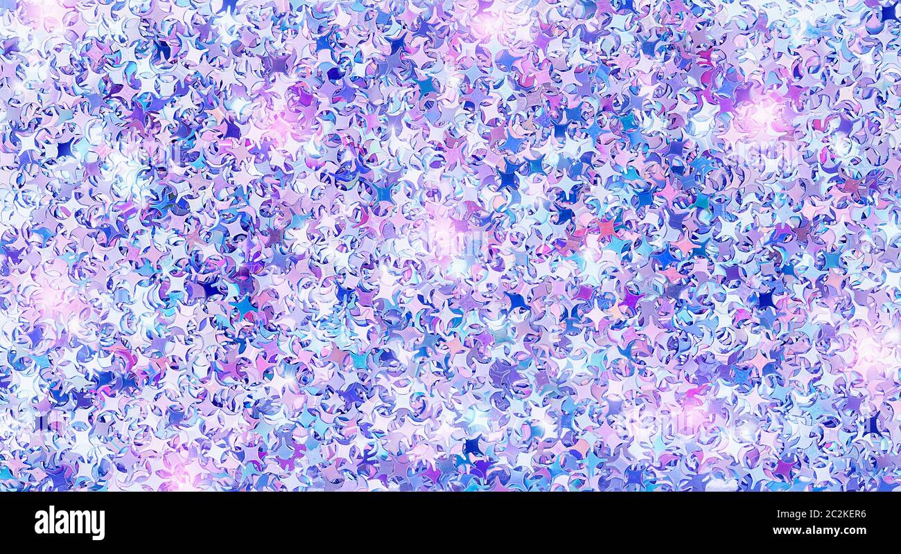 Real shiny four pointed star shape sparkles textured background Stock ...