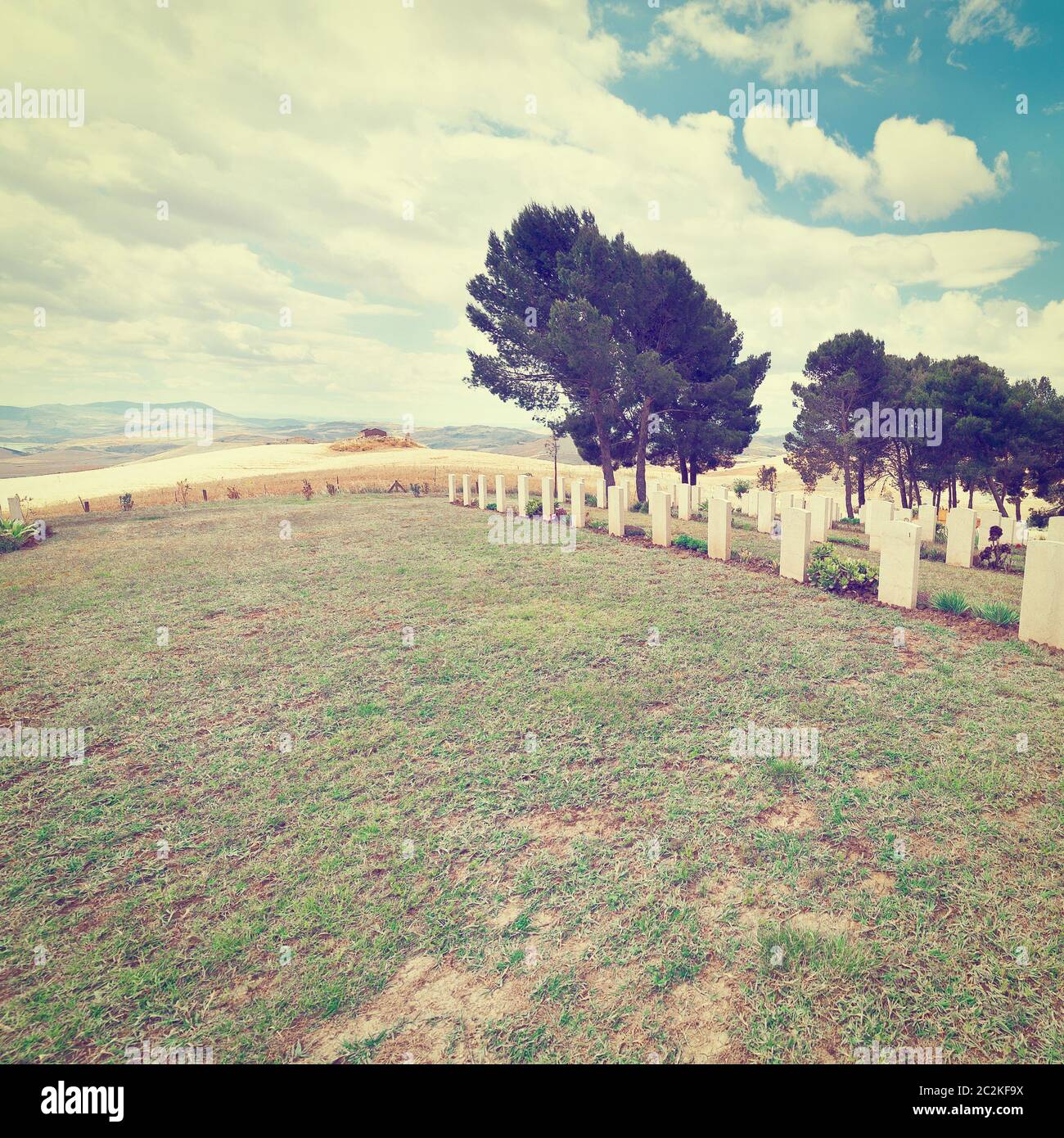 Italian military cemetery hi-res stock photography and images - Alamy