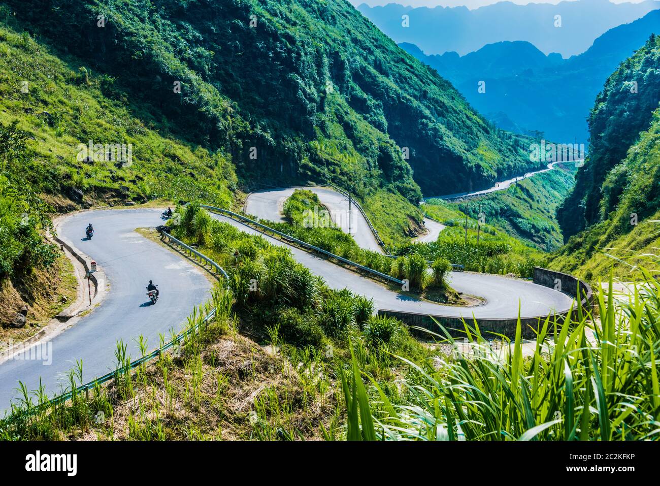 Lanscape view of Ha Giang province, Vietnam Stock Photo - Alamy